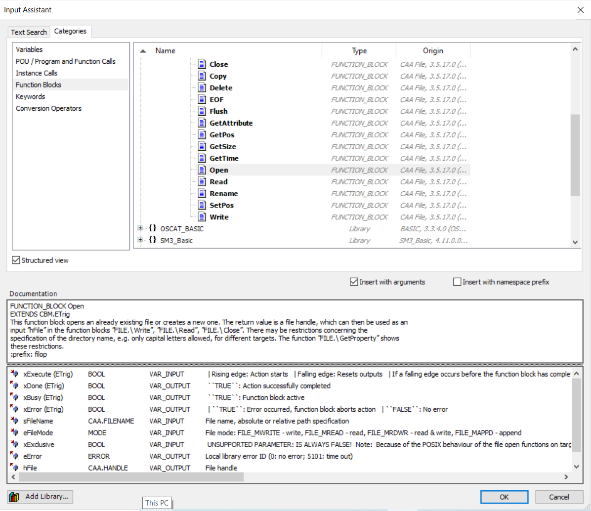 CODESYS Forge - CODESYS Forge / Talk / Engineering 🇬🇧: CAA File